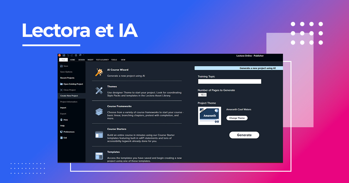 Lectora et IA - E-learning Boulevard