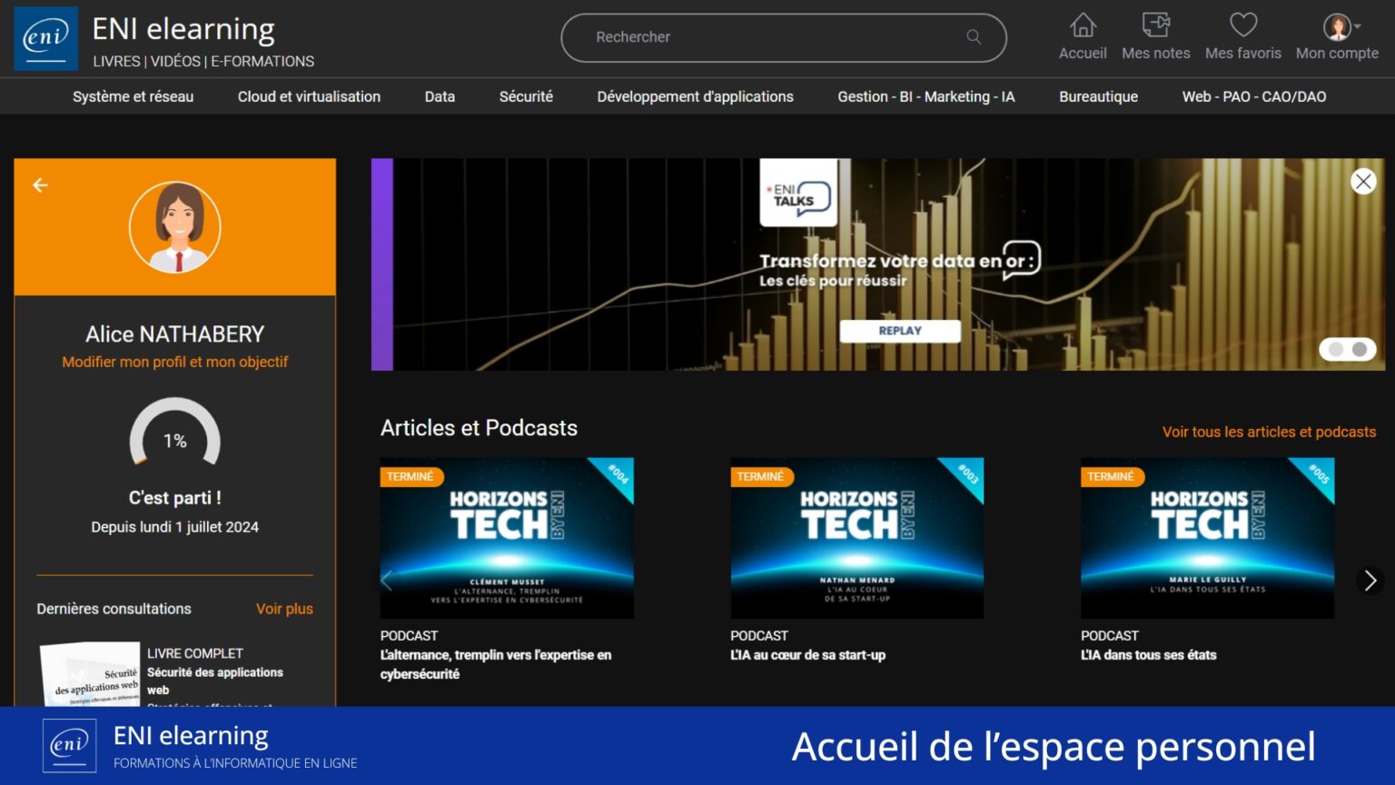 Catalogue formations ENI - E-learning Boulevard