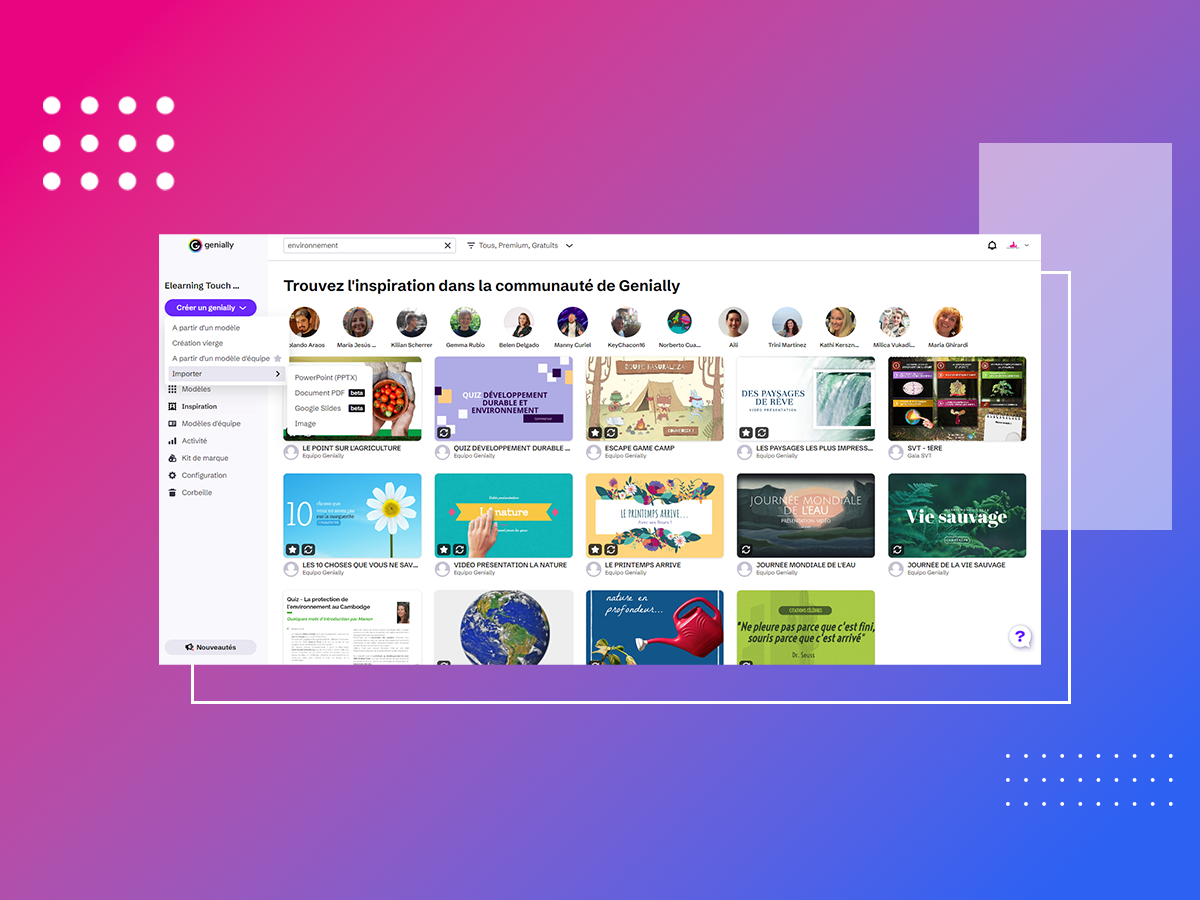 Genially et E-learning Touch' Partenaires - E-learning Boulevard